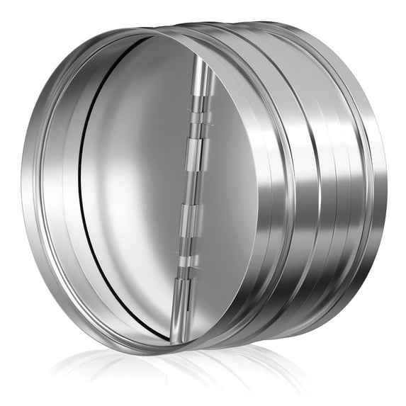 Hyjoy [Upgraded] &Guan 6 Inch Backdraft Damper, One-Way Airflow Duct ...