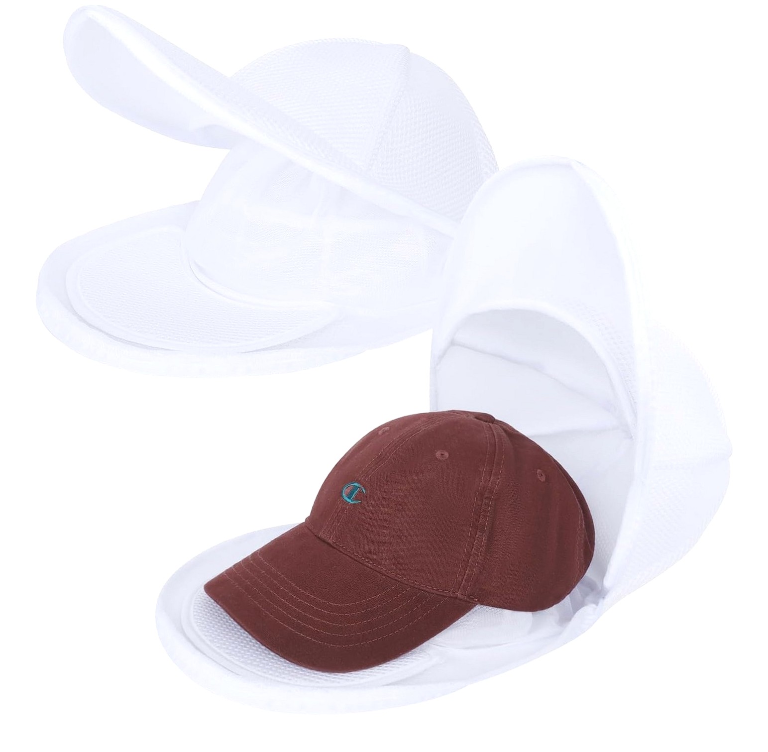 Hyjoy Upgraded Hat Washer Cage with Protective Bag, Hats Cleaner for ...