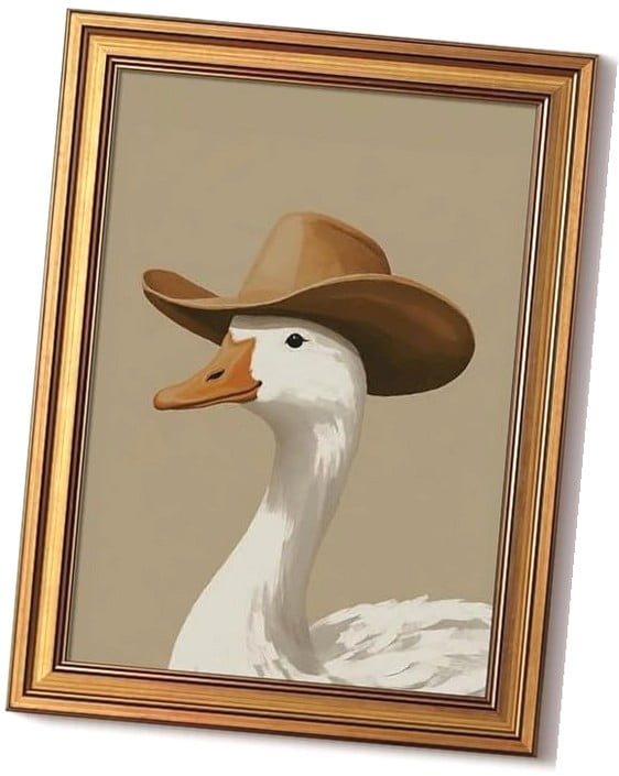 Hyjoy Wall Canvas Wall Trendy Maximalist Artwork Prints Picture Room Bedroom Farmhouse Bathroom ...