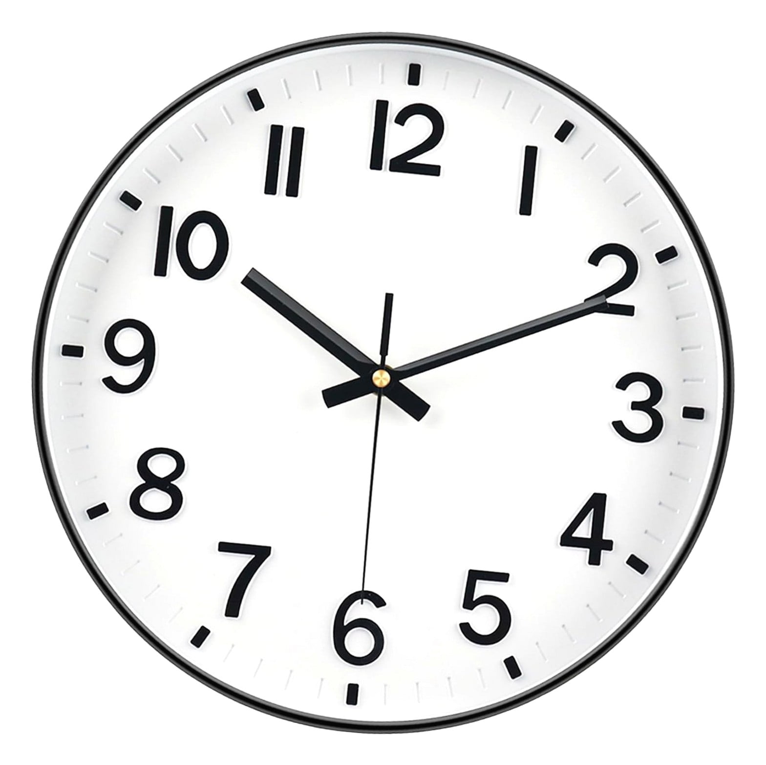 Hyjoy Wall Clocks, 12 Inch Non Ticking Wall Clock, Silent Clock for ...