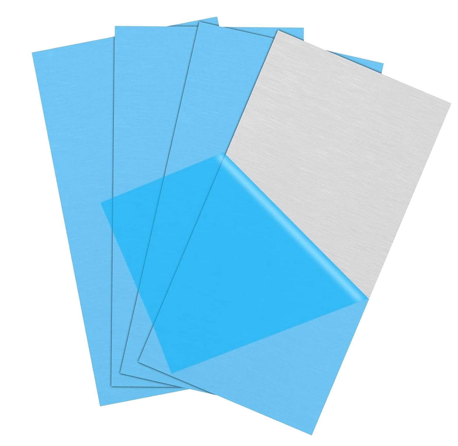 Hyjoy Welding Kit - 4Pack 6061 T651 Aluminum Sheet Metal 4" X 8" X 1/8 ...