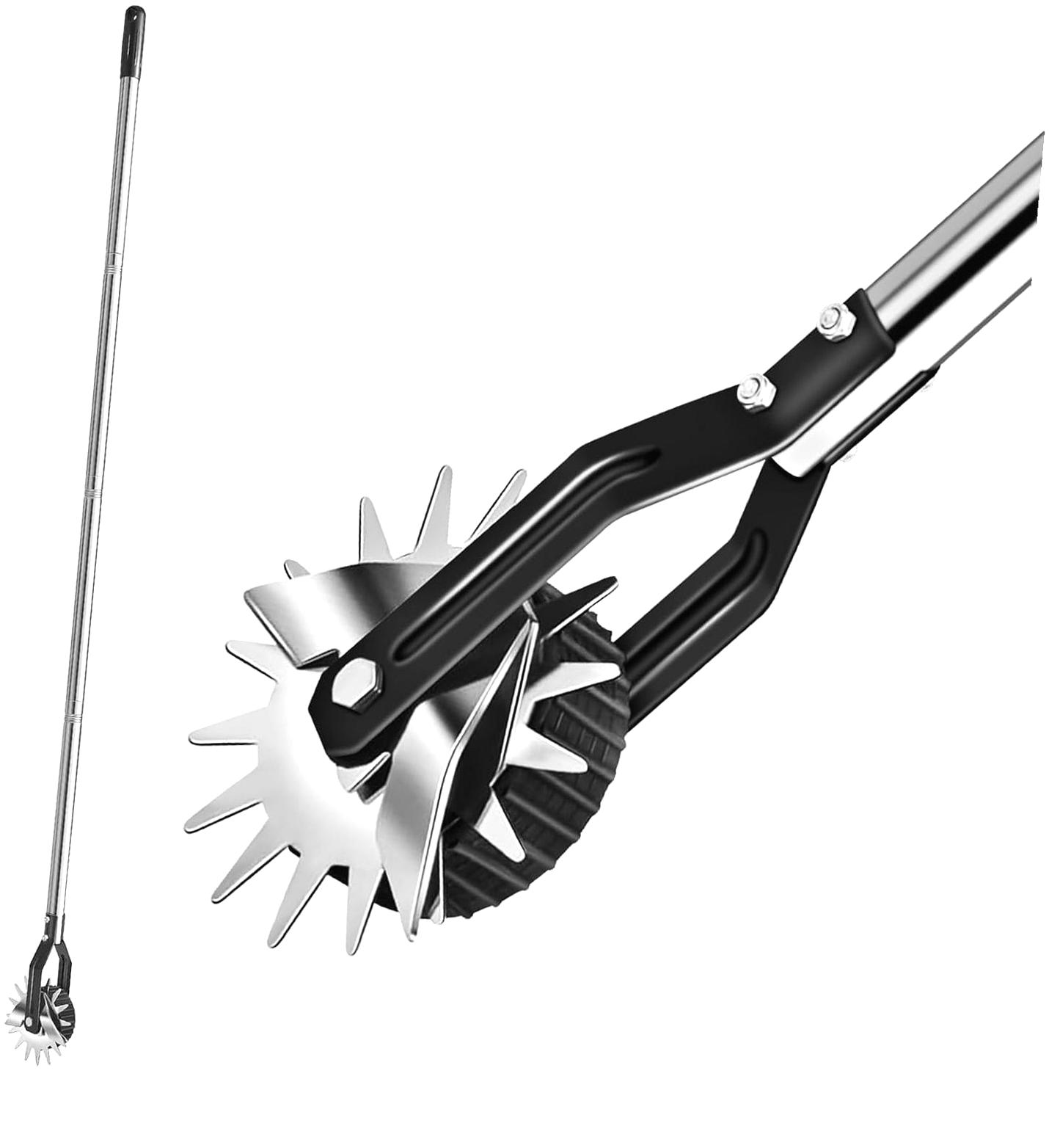 Hyjoy Wheel Edger Lawn Tool, 66.7Inch Manual Lawn Edger for Sidewalks ...