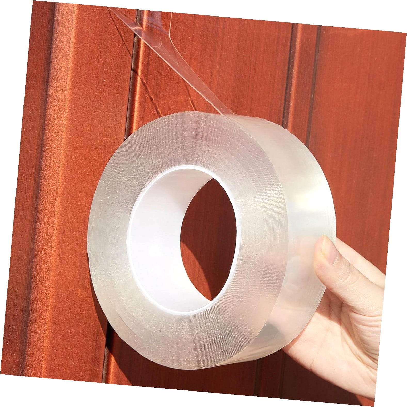 Hyjoy Window Weather Tape, 2IN 16FT, Clear Window Draft Isolation Film ...