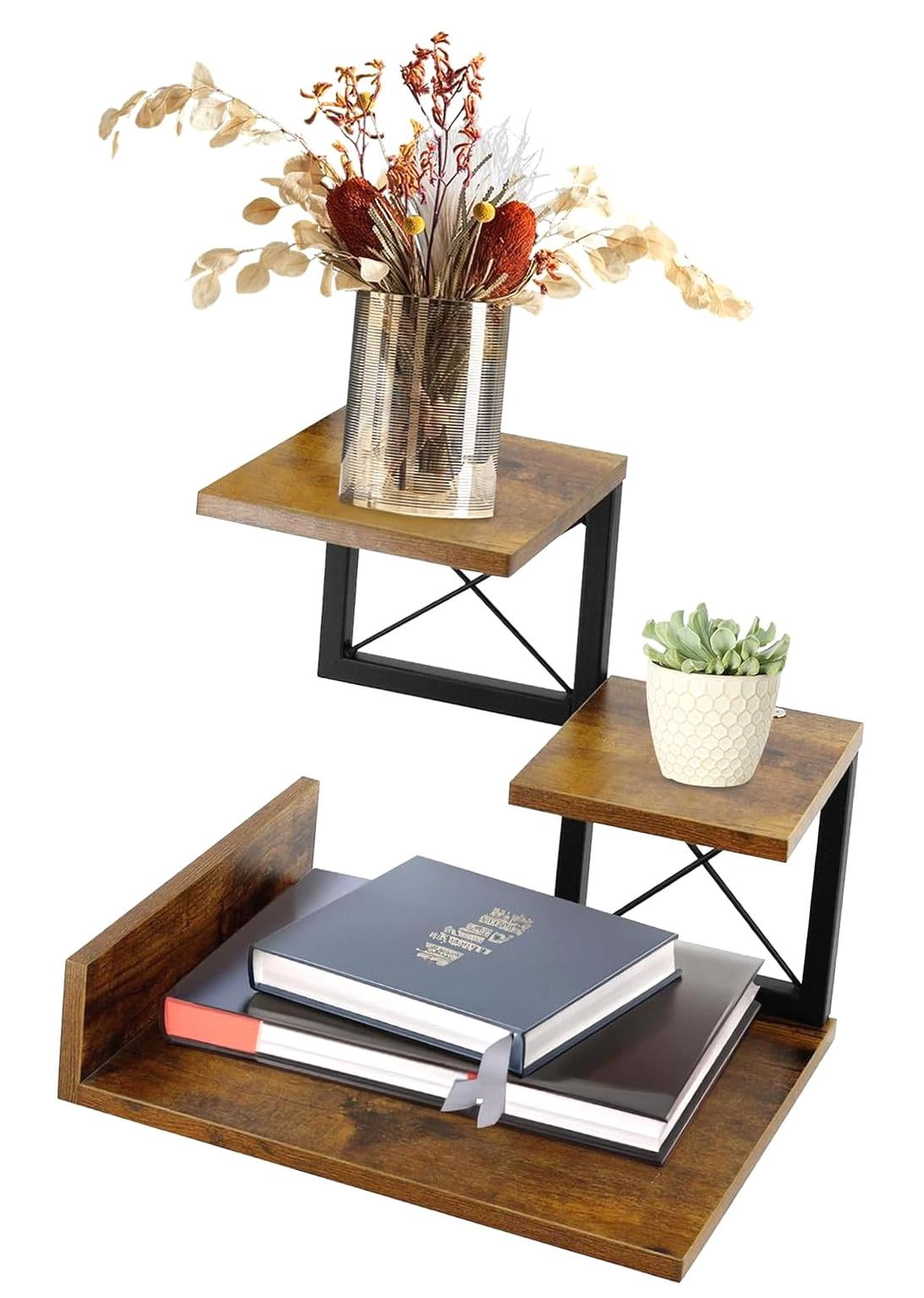 Hyjoy Wood Desktop Shelf, Desktop Organizer Office Storage Rack ...