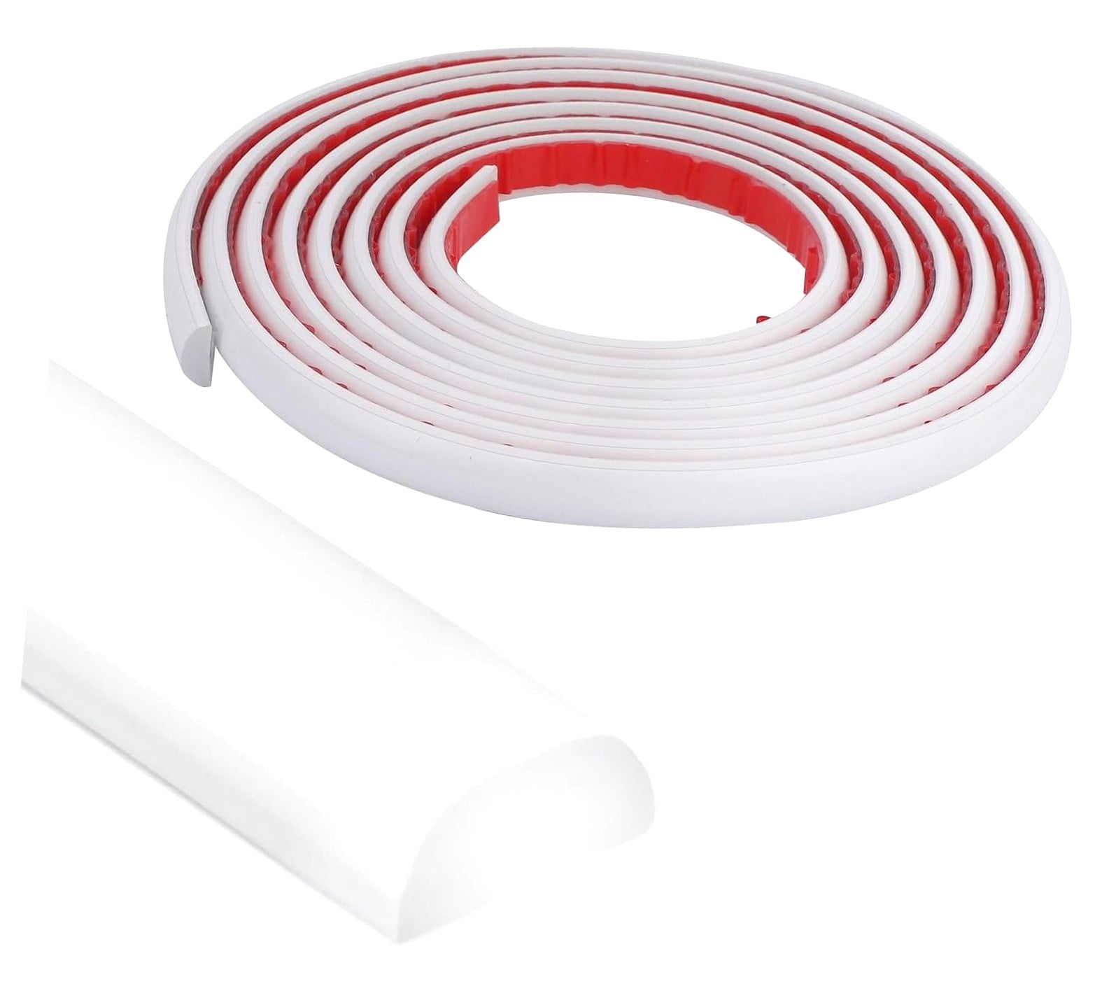 Hyjoy and Stick Wall Panel, 10 ft Flexible and Stick Chair Rail Panel ...