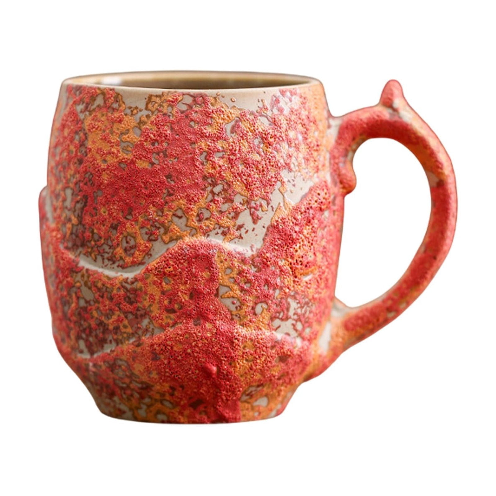 Hyknon Ceramics 9oz Coffee Mug Handmade Uneven Surface Tea Cup Pottery ...