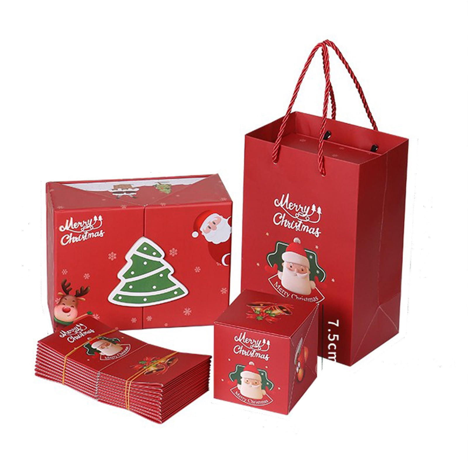 Hyknon Christmas Surprise Box for Money Christmas Decoration Cash ...