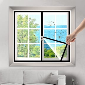 Metro Screenworks Adjustable Window Screen, Expandable - 12" H x 19 3/4 ...