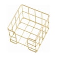 Hyknon Sticky Note Holder Metal 3.7x3.7" Post It Note Dispenser Grid ...