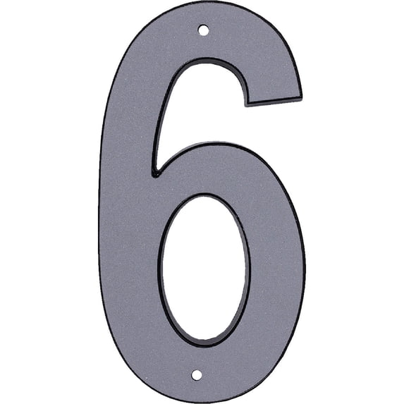 Hyko Prod. Midwest Fastener Hy-Ko Reflective Plastic Number - Pack of 8 ...