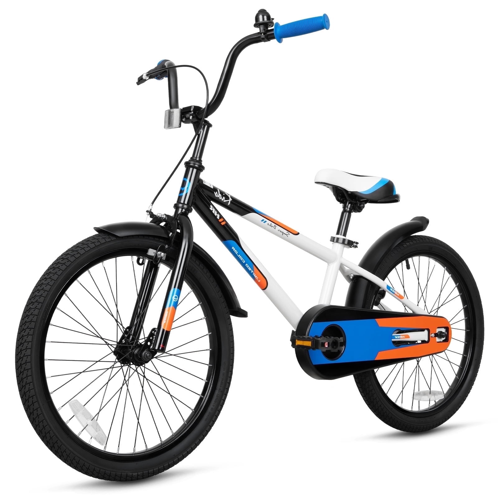 Hykolity 20 in Kids Bike for Boys & Girls, Children Ages 6-12 Steel ...
