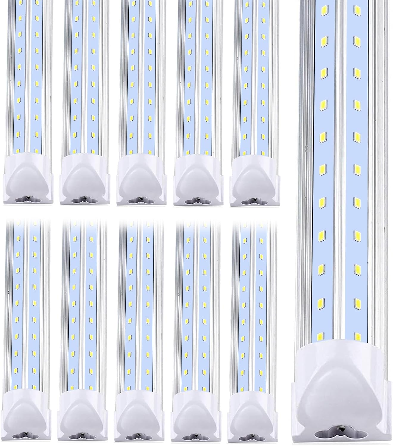 Metalux WP 4 Foot 3200-Lumens 4000K Cool White 120-Volt White ...