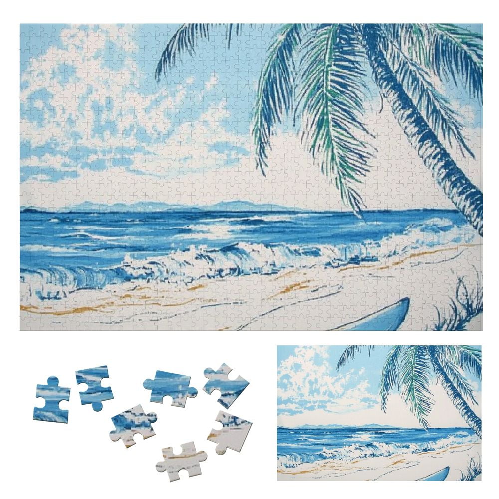Hyky Palm Trees Wooden Puzzle - Impossible Wooden Puzzles - Family and ...