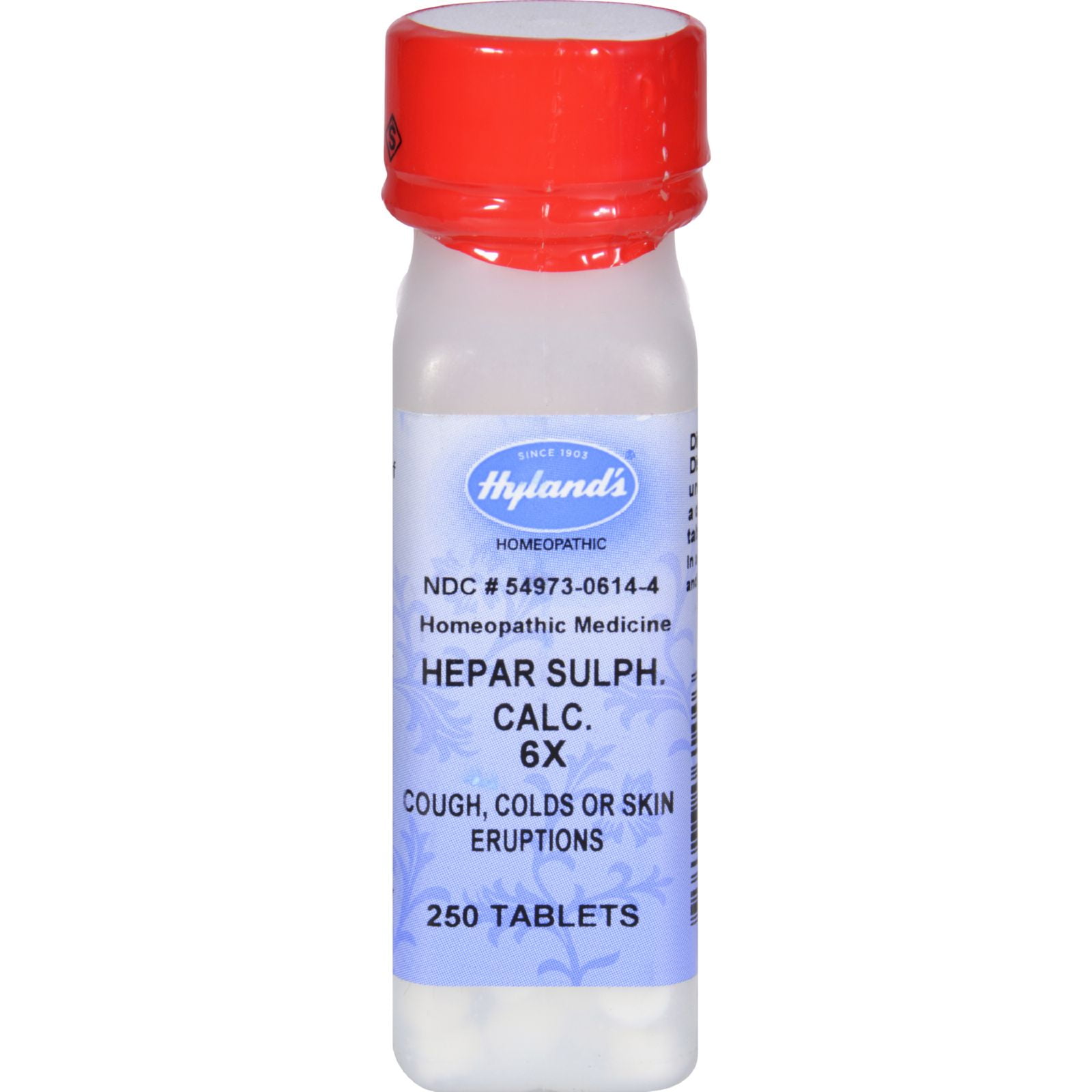 Hyland's Calcium Hepar Sulphate 6x - 250 Tablets - Walmart.com
