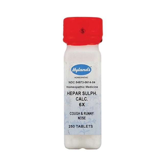 Hyland's Calcium Hepar Sulphate 6x - 250 Tablets - Walmart.com