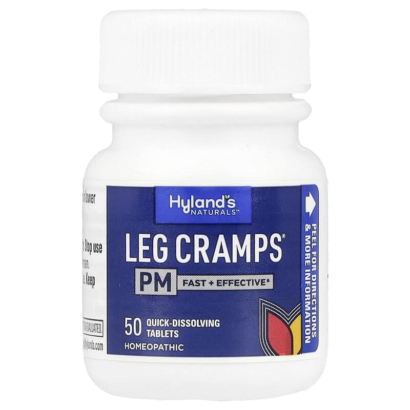 Hyland's Medicine for Nighttime Muscle Cramps, Homeopathic Dissolvable ...