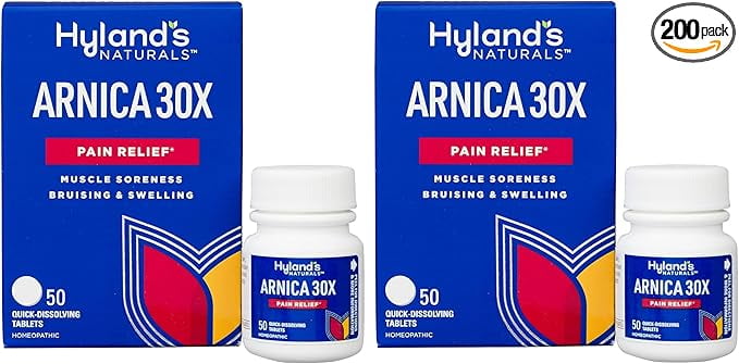 Hyland's Naturals Arnica Montana 30x Tablets, Natural Relief of Bruises ...