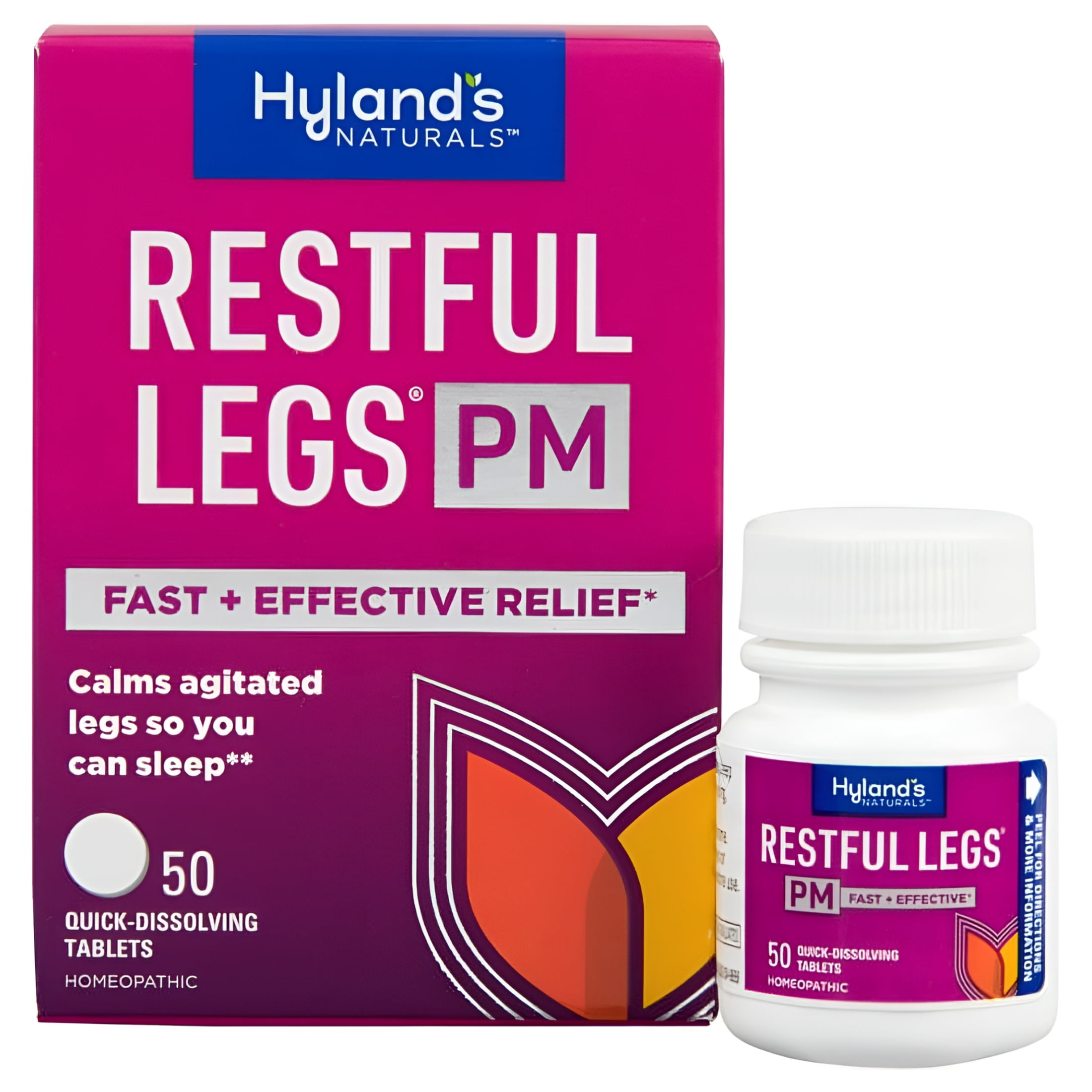 Hyland's Naturals Restful Legs Nighttime PM Tablets 50 Ct - Medicine ...
