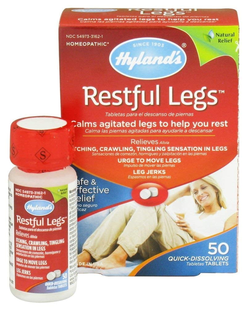 Hylands Naturals Restful Legs Quick Dissolving Tablets 50 Ct Relief