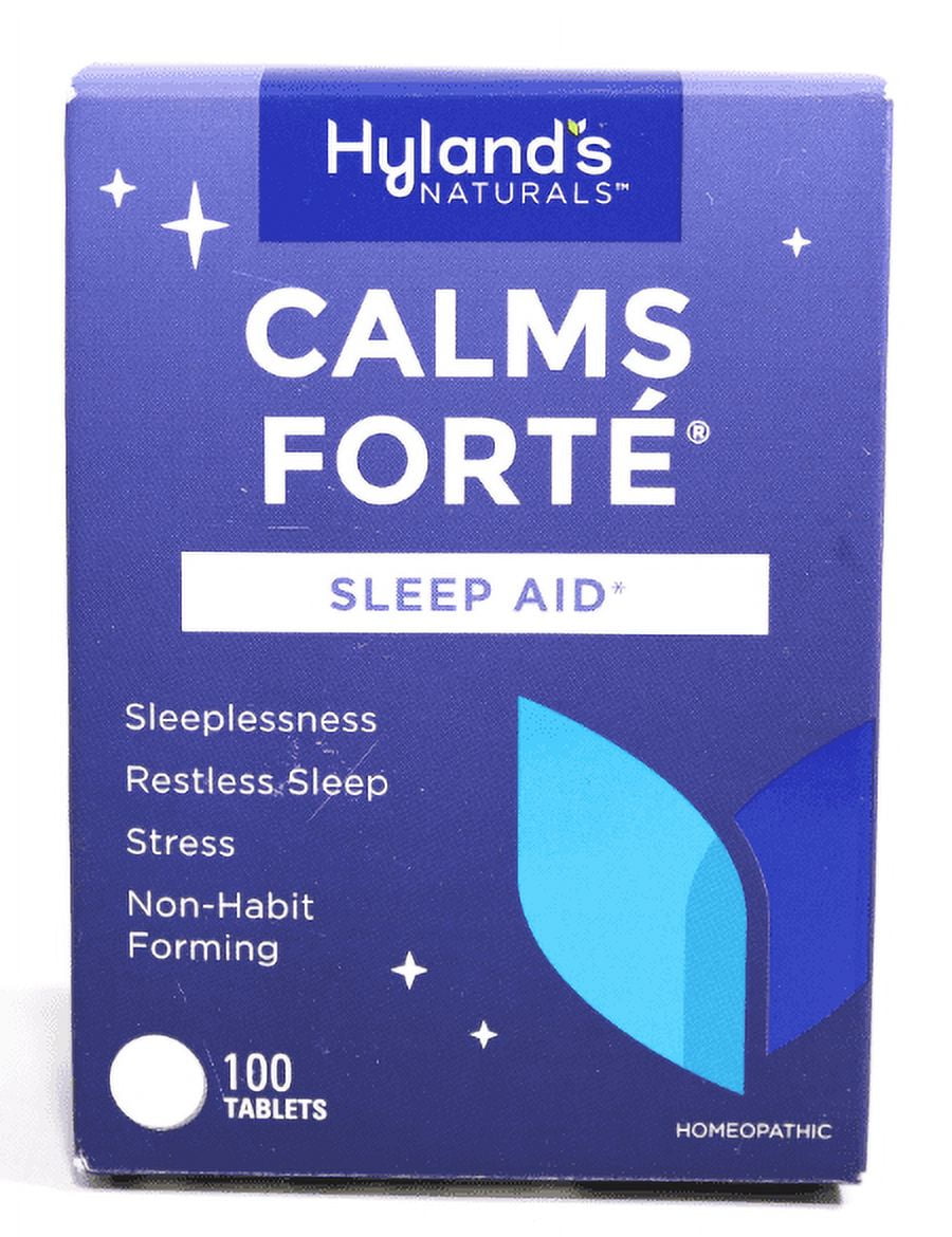 Hyland's - Sleep Aid Calms Forte - 1 Each-100 Tab - Walmart Business ...