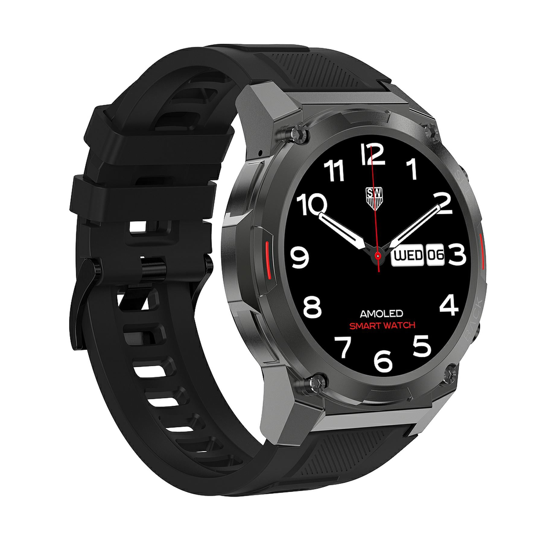 Hylandon Smart Watch Men 52mm IP68 WaterProof NFC Smart Sports Watch ...