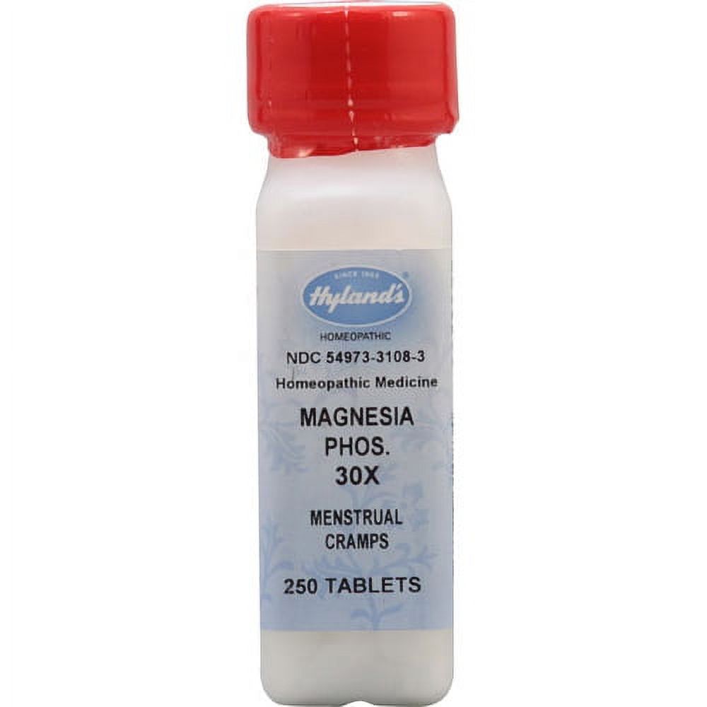 Hylands Homeopathic Magnesia Phos 30X - 250 Tablets - Walmart.com