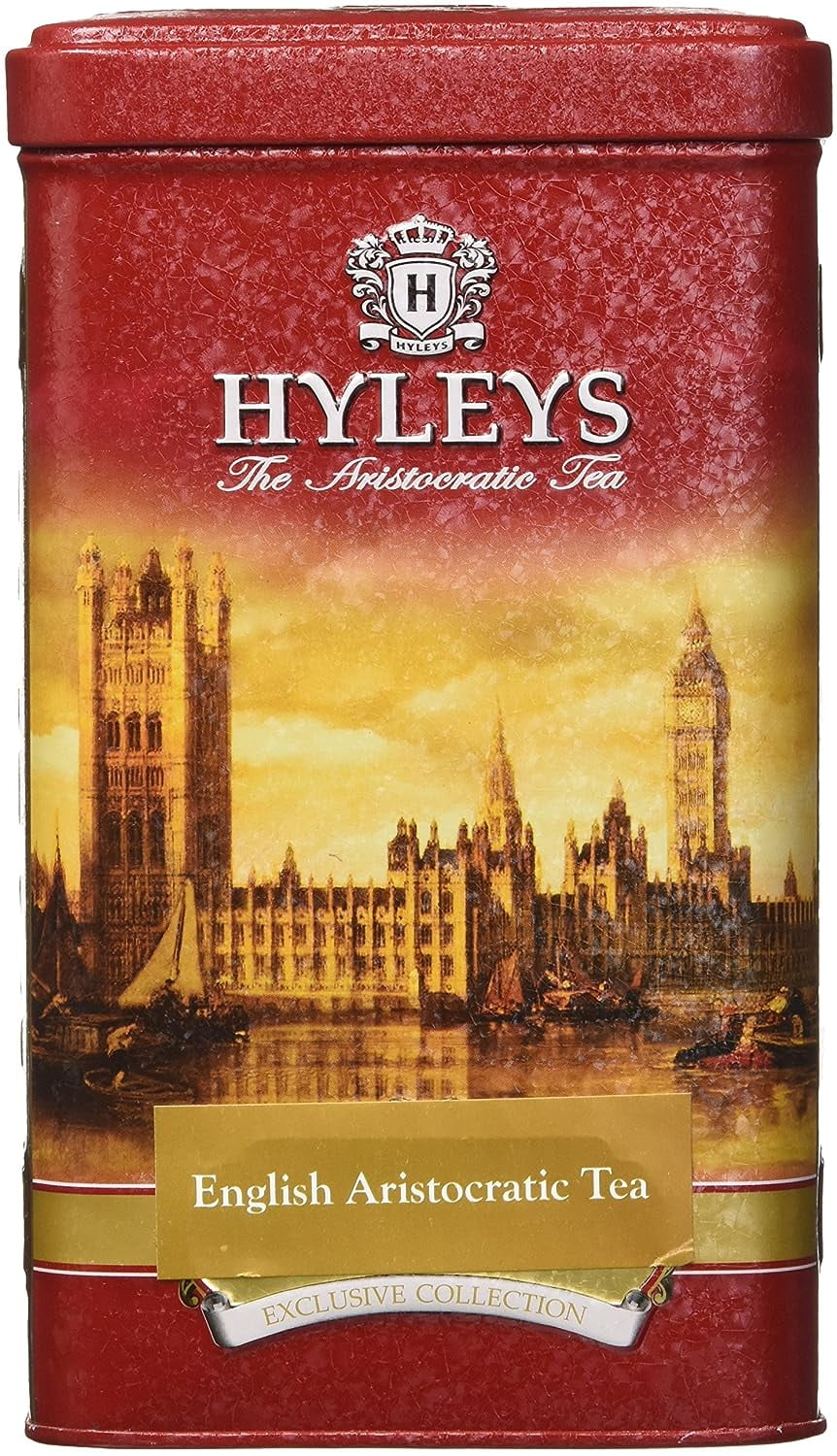 Hyleys English Aristocratic Loose Black Tea - 4.4oz (125g) - Premium ...