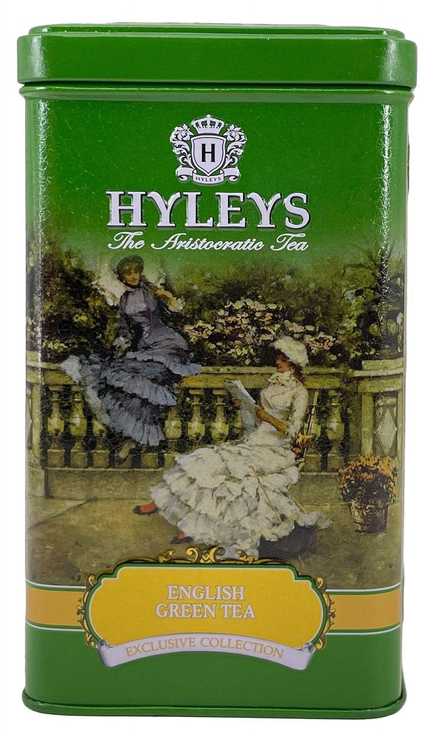 Hyleys English Loose Green Tea in Gift Tin - 3.5 oz (100g) - Walmart.com
