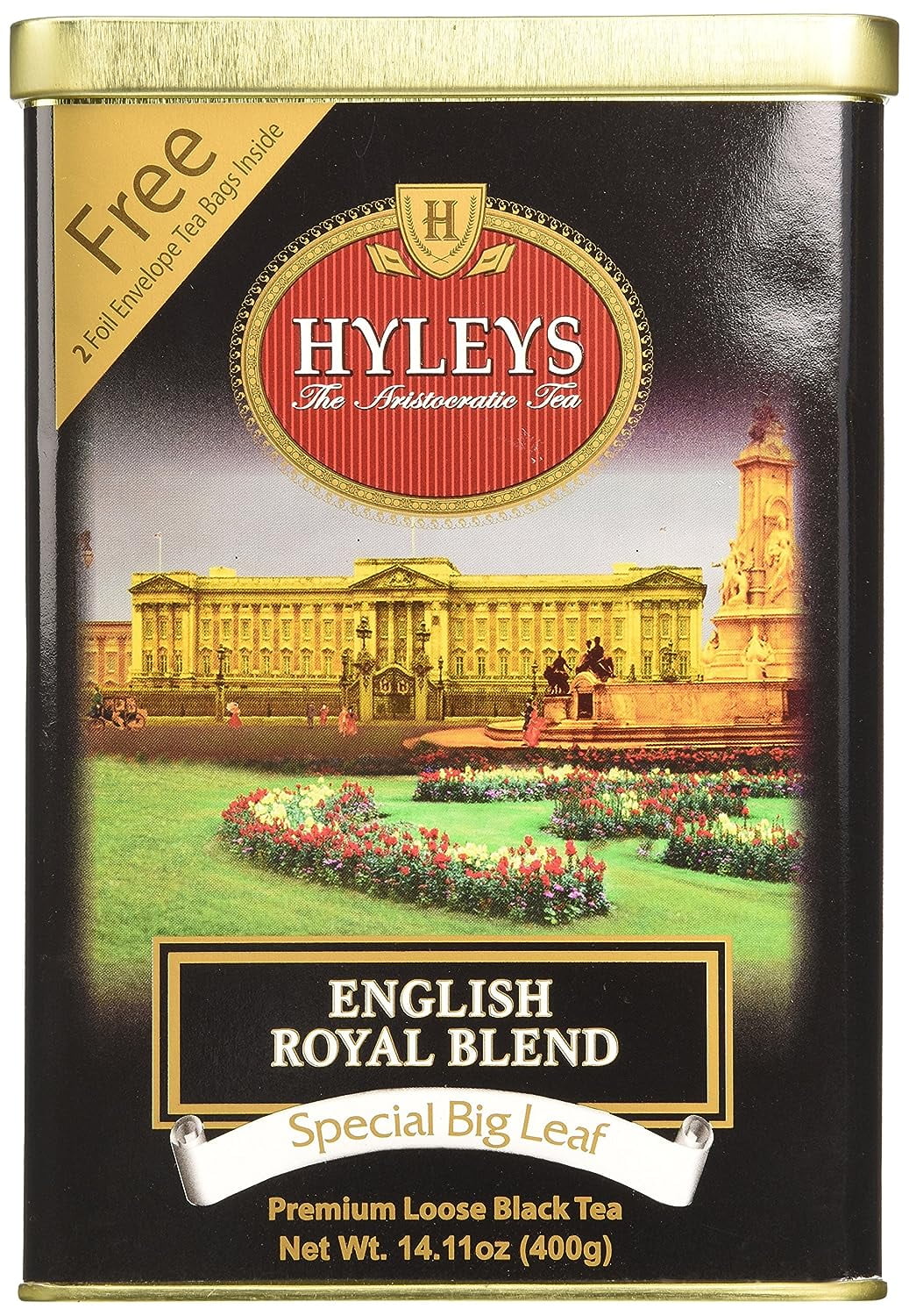 Hyleys English Royal Blend Black Tea - Big Leaf Loose - 14.11 oz (400g ...