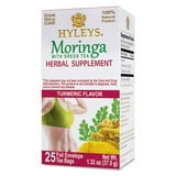 Hyleys Green Tea with Moringa Oleifera Turmeric Flavor - 25 Tea Bags ...