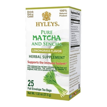 Hyleys Green Tea with Moringa Oleifera Turmeric Flavor - 25 Tea Bags ...