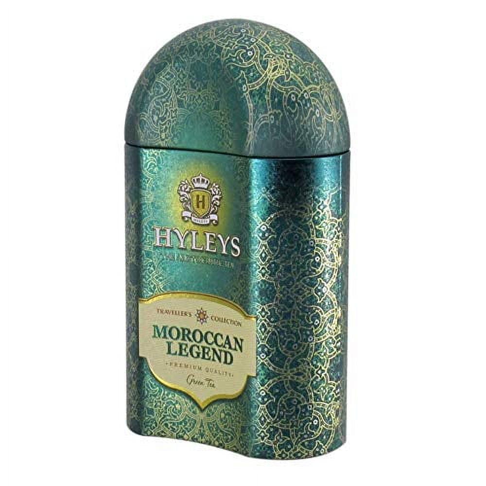 Hyleys Moroccan Legend Loose Leaf Green Tea, Mint, Rose, Blue ...