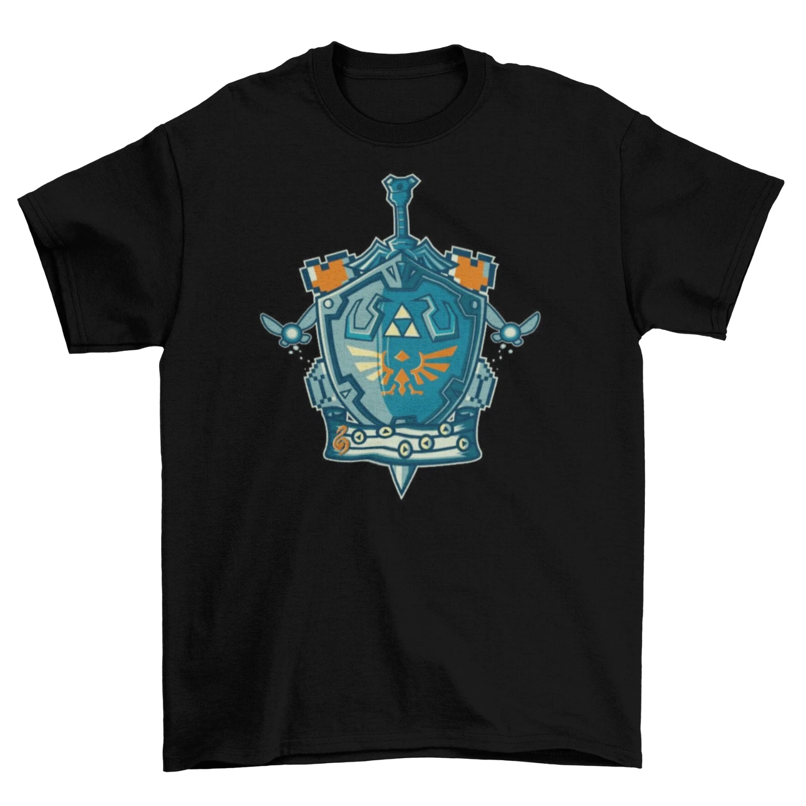 Hylian Shield Hyrule T-Shirt Unisex Legend of Zelda Video Game Adult ...