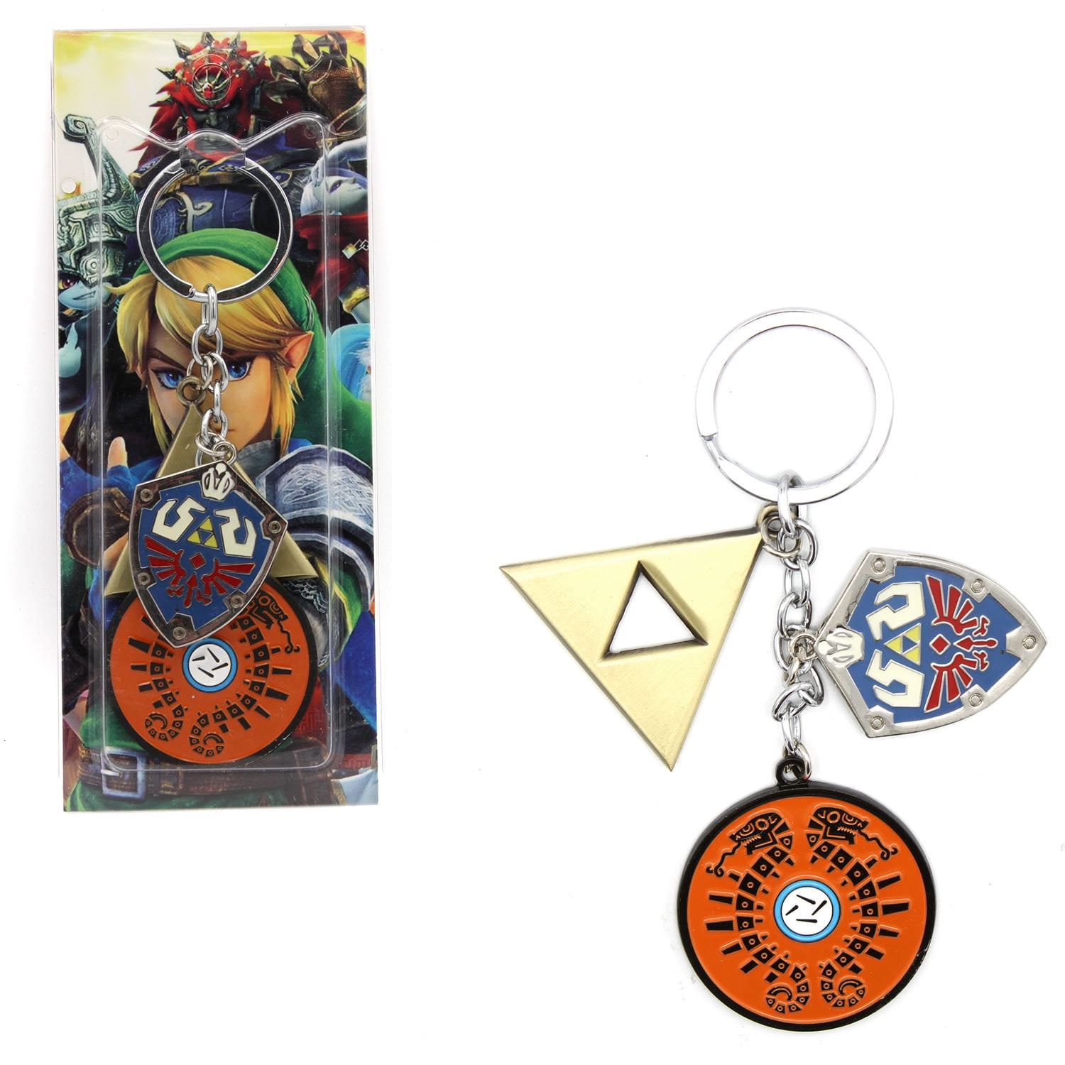 Hylian Traveler's Shield Triforce - The Legend of Zelda 2" Keychain 3 ...