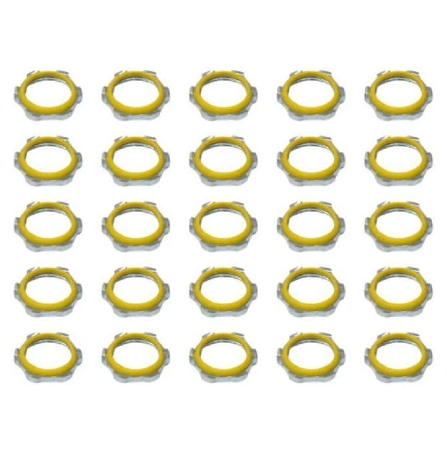 Hymkun 1/2 Inch Steel Sealing Lock Nut - Electrical Conduit Locknut ...