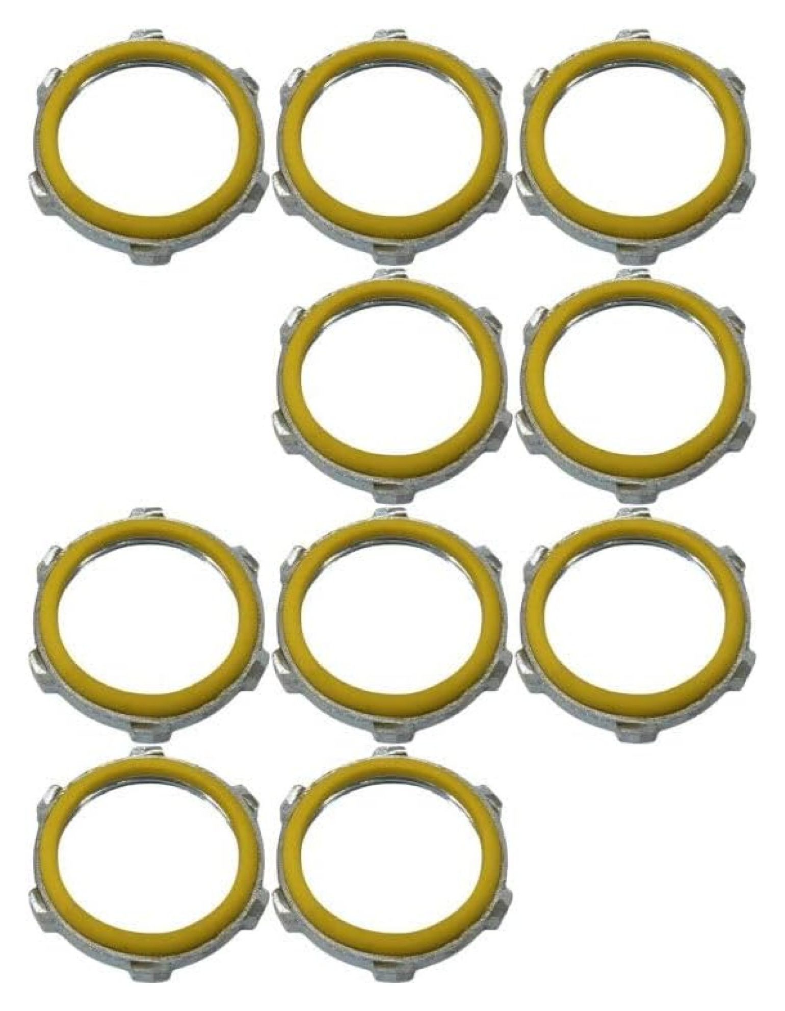 Hymkun 1 Inch Steel Sealing Lock Nut - Electrical Conduit Locknut with ...