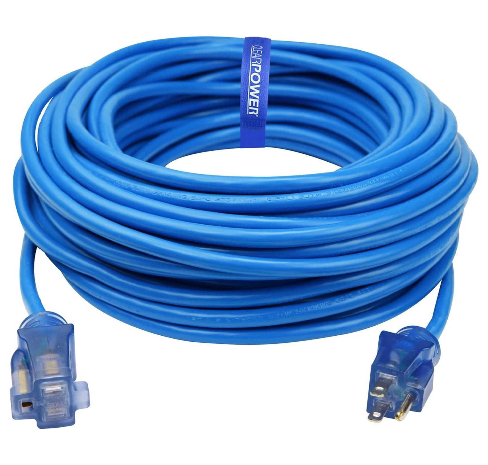 Hymkun 100 ft Heavy Duty Extreme Cold Weather Outdoor Extension Cord 16 ...