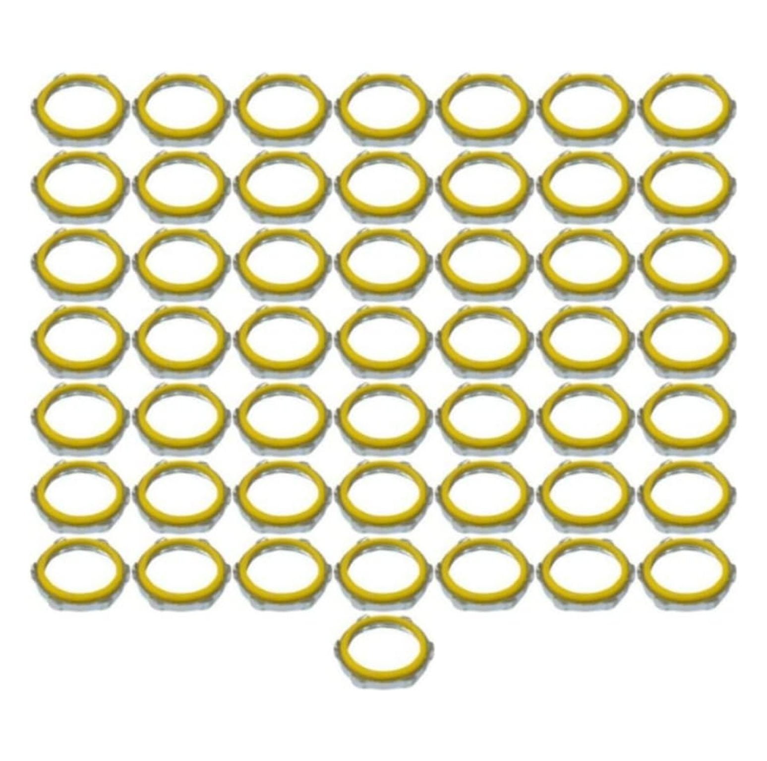 Hymkun 3/4 Inch Steel Sealing Lock Nut - Electrical Conduit Locknut ...