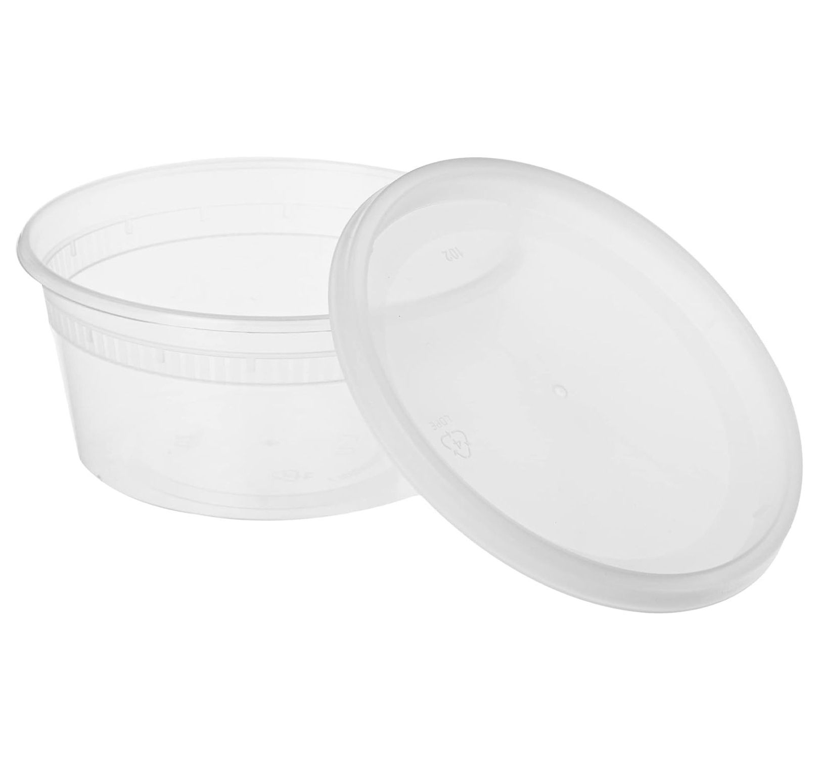 Hymkun Asporto 12 Ounce To Go Boxes 100 Microwavable Round Soup ...