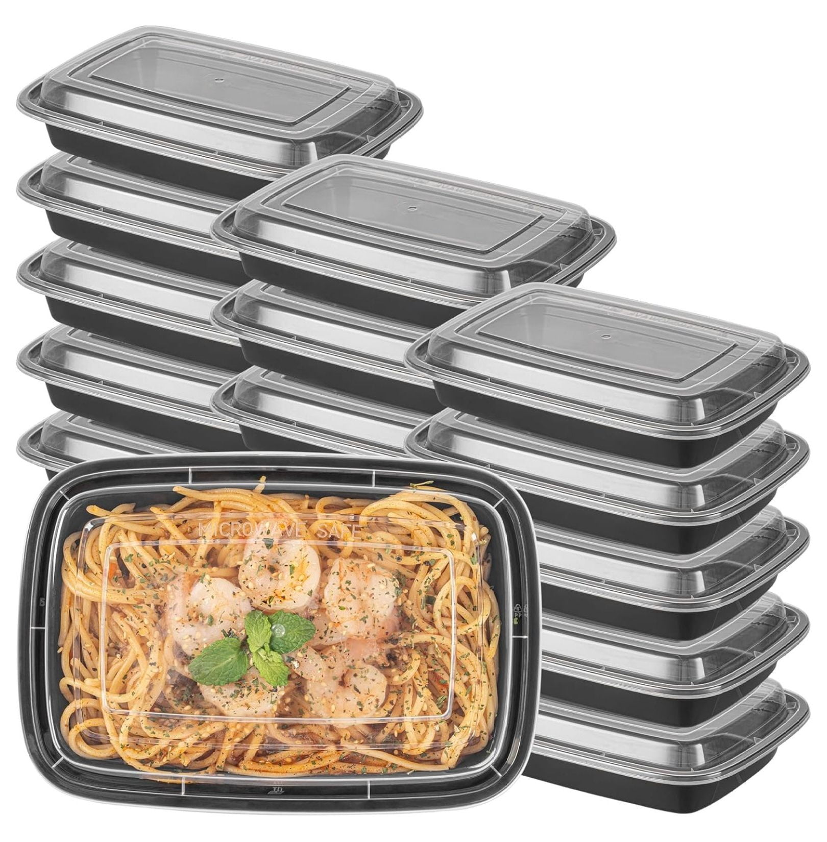 Hymkun Asporto 16 Ounce To Go Boxes 100 Microwavable Round Soup ...