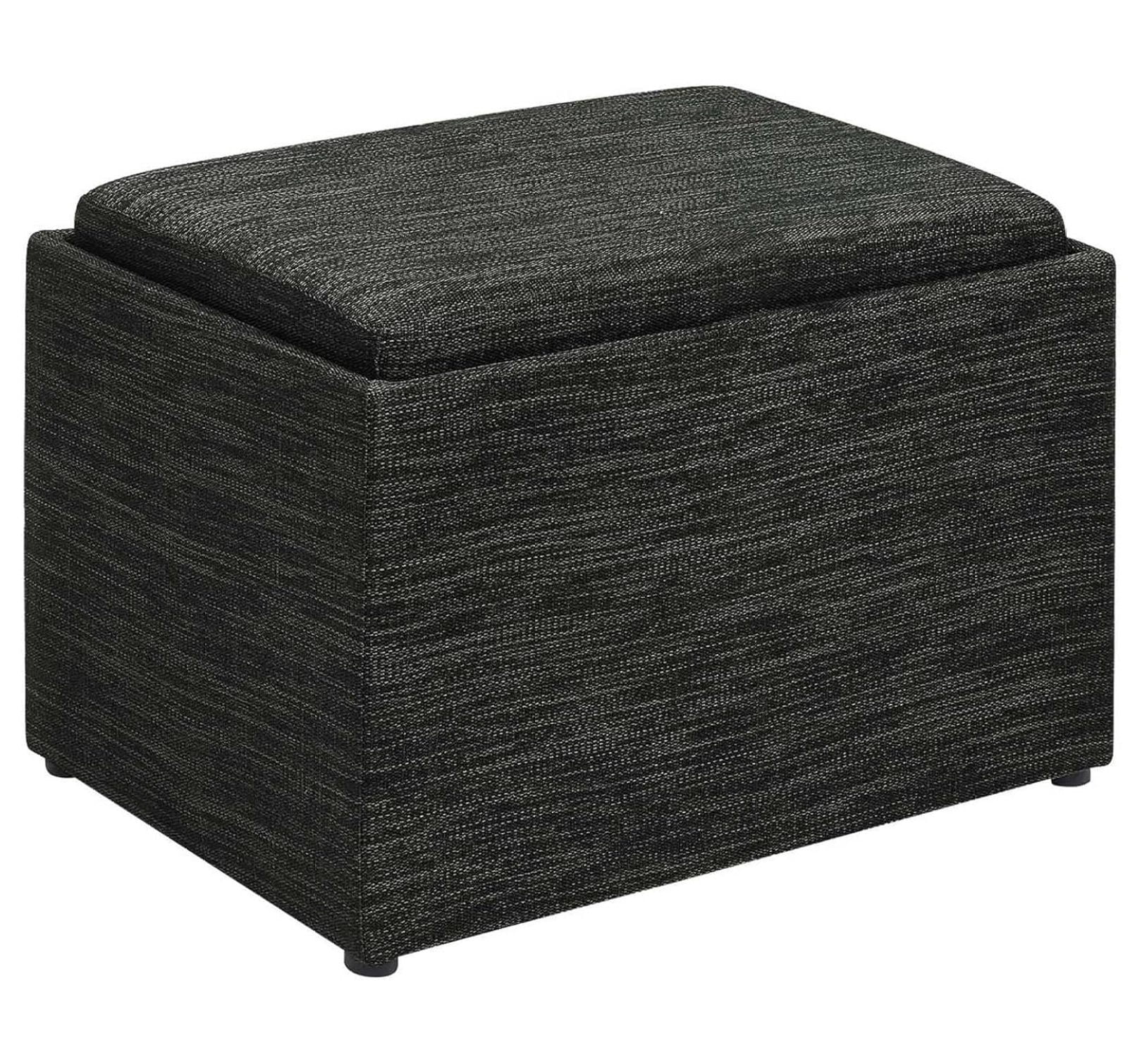 Hymkun Designs4Comfort Accent Storage Ottoman 22.75" - Modern Foot ...