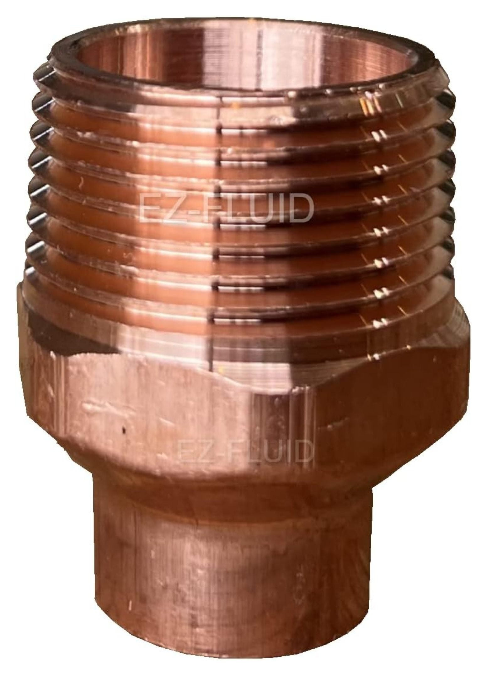 Hymkun Plumbing (2-Pcs) 3/4" Solder x 1" MIP LF Copper Male Adapter,C x ...