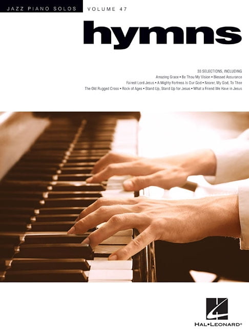 Various Hymns Jazz Piano Solos Series Volume 47 Piano Sheet Music ...
