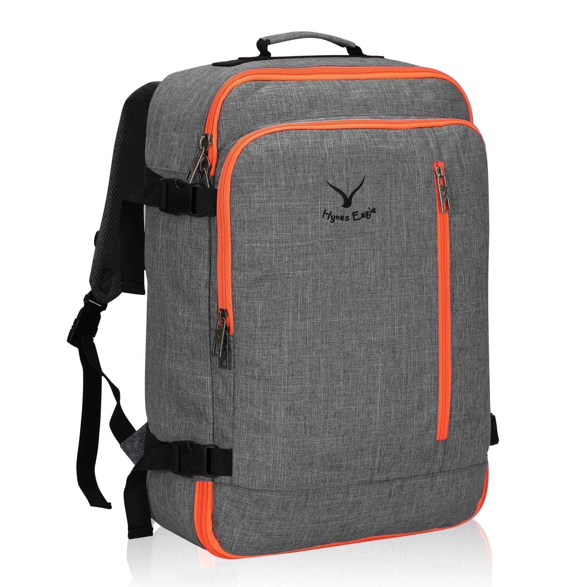 Hynes Eagle Unisex 38L Flight Approved Carry on Travel Backpack, Orange ...