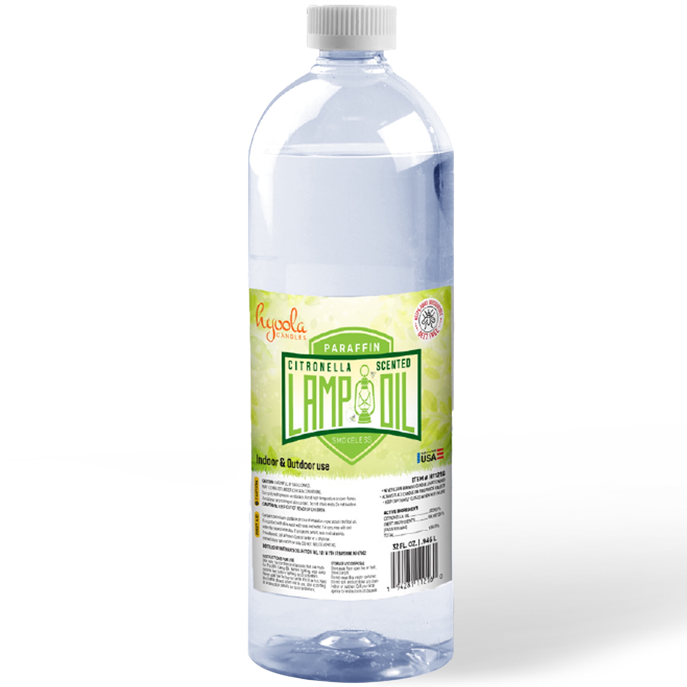 Hyoola Citronella Scented Liquid Paraffin Lamp Oil Clean Smokeless Tiki ...