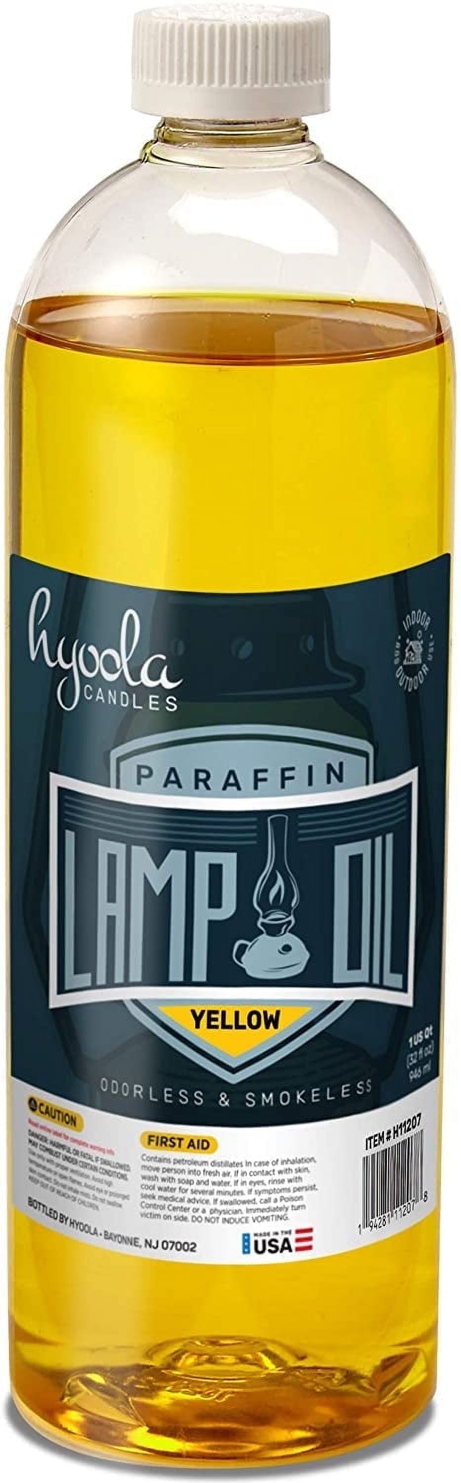 Hyoola Odorless Indoor Liquid Paraffin Lamp Oil, Clean Smokeless Tiki ...
