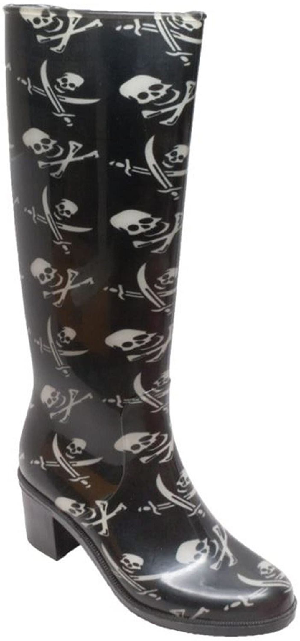 Hypard Shaboom Women 16" Fashion Rain Boot Black in Size 9 M - Walmart.com