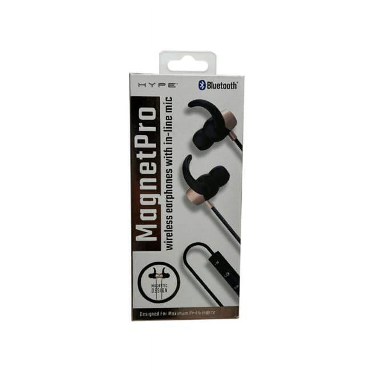 Hype Mod Pro Metallic Bluetooth Stereo Earbuds with Mic, Assorted Color ...