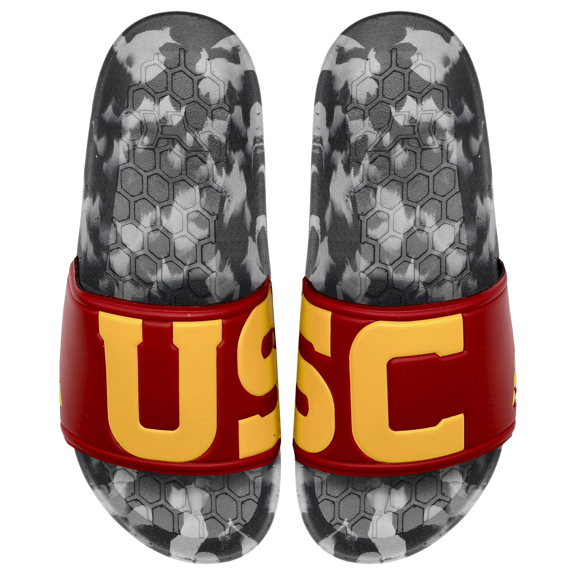 Hype Unisex Texas Christian University Slydr Slide Sandals - Purple ...