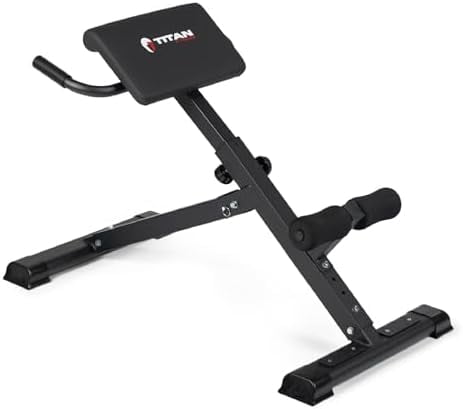 Hyper Back Extension Bench - Roman Chair, Rated 250 LB, Specialty Upper ...